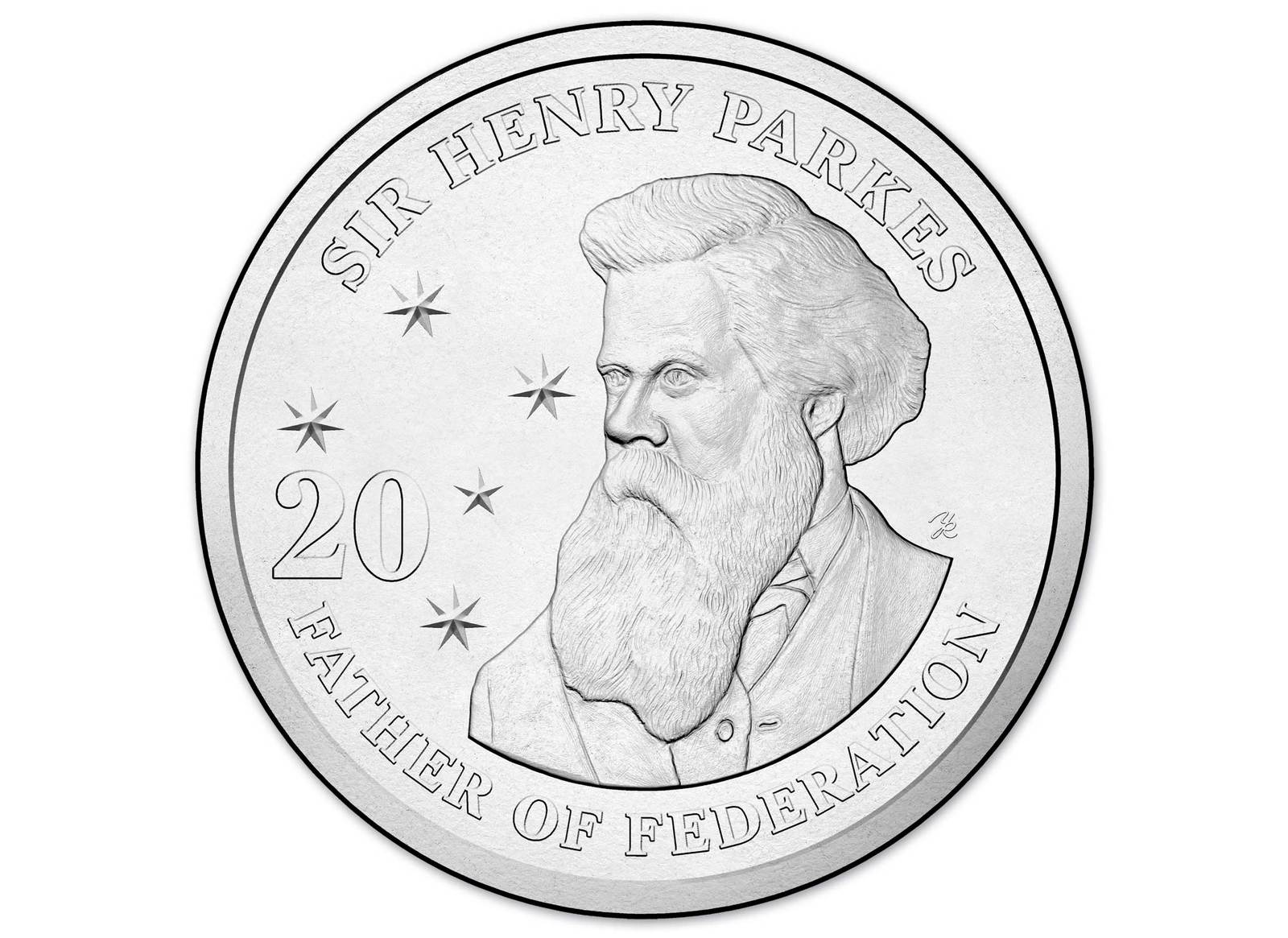 2015 20c Sir Henry Parkes - Comm Coinage
