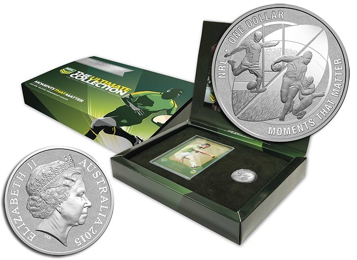 2015 $1 Ultimate NRL Collection - Comm Coinage