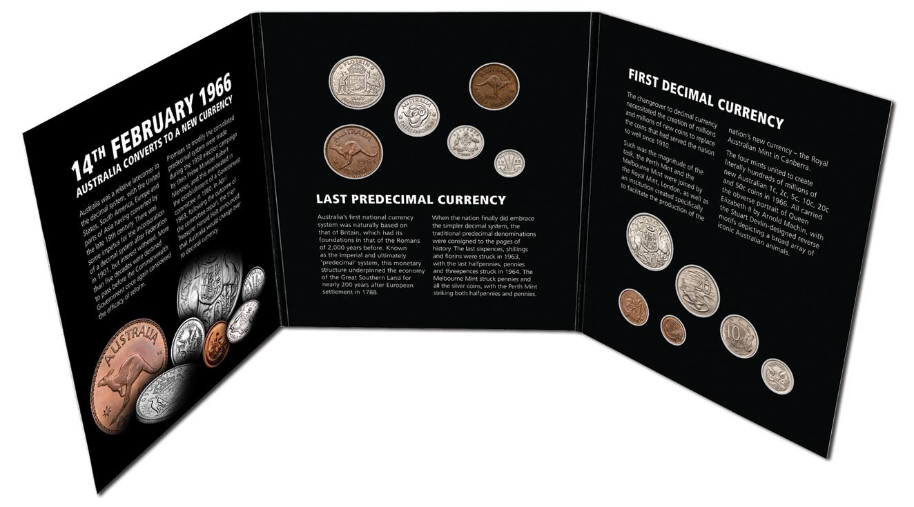 1953-84 Australian Currency Changeover Collection - Comm Coinage