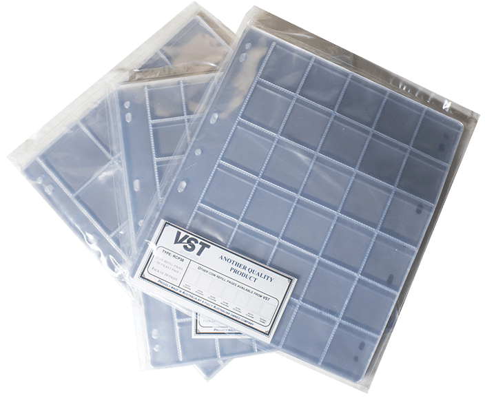 VST Coin Album Pages - Comm Coinage